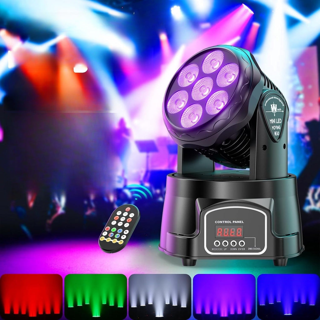 7x10W Moving Head Color Washing Light - P9