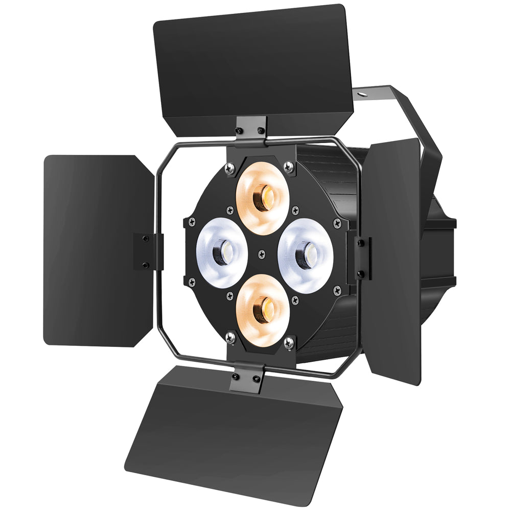 120W LED PAR light COB spotlight with shade-P5