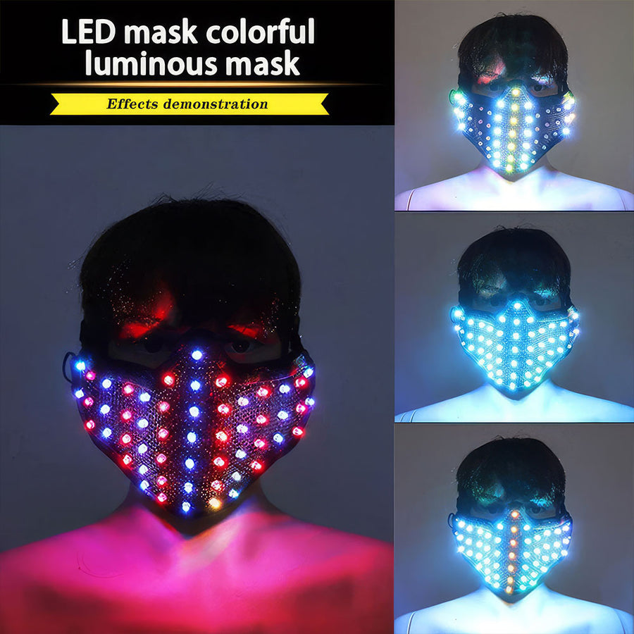LED mask colorful luminous mask-M41