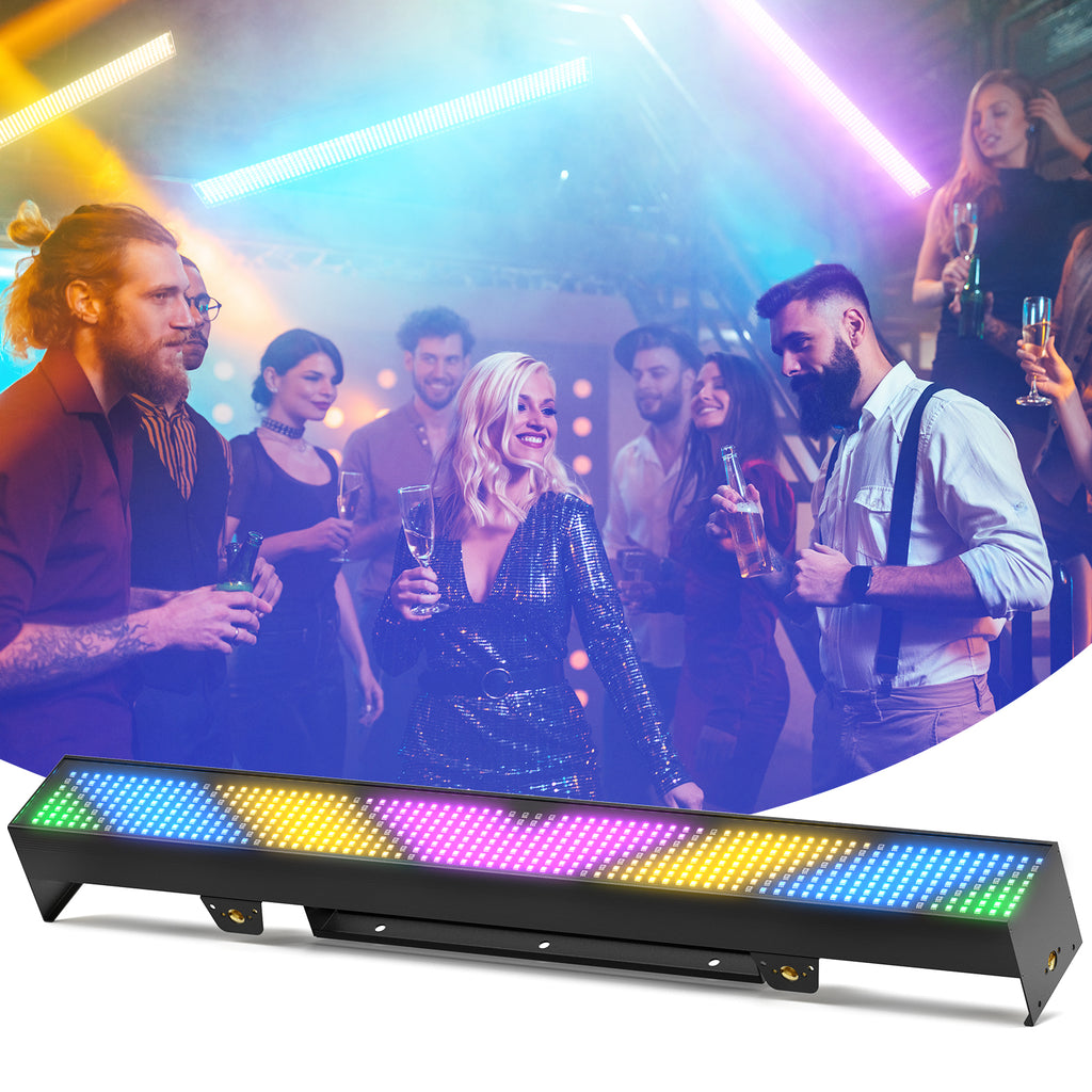 New 666 LED RGB Pixel Light Strip Strobe Light - X21