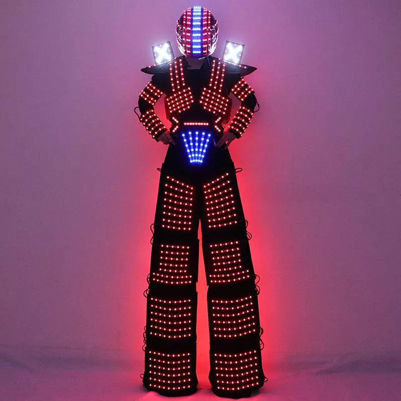 RGB LED Robot Costume
