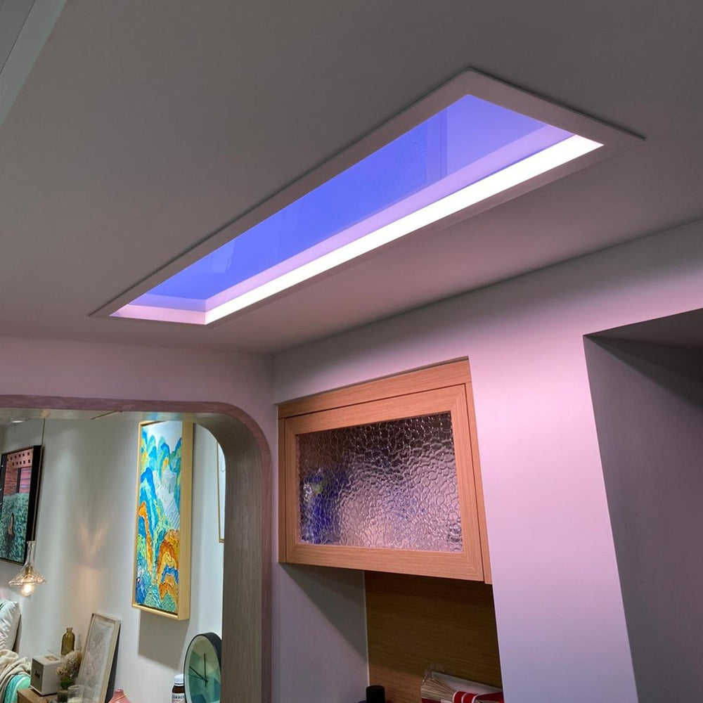 LED Artificial Skylight Fake Sunlight Smart Home Wifi Control For Ceil