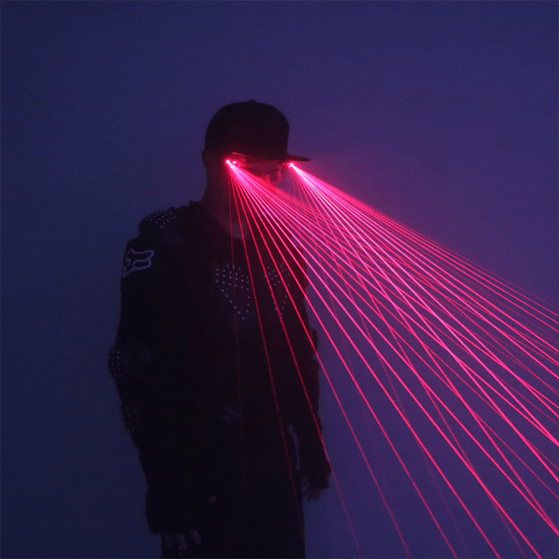 Party Show Laser Glasses Red glasses